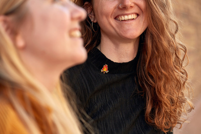 shit’s on fire pin – The Daily Pins